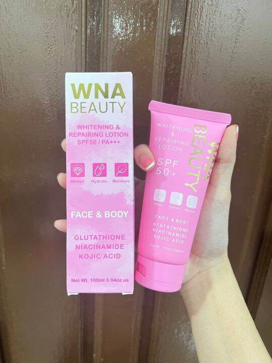 ORIGINAL HQ WNA WHITENING & REPAIRING LOTION | Lazada