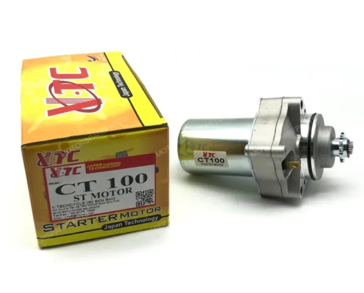MODENAS CT100 CT-100 CT 100 STARTER MOTOR | Lazada