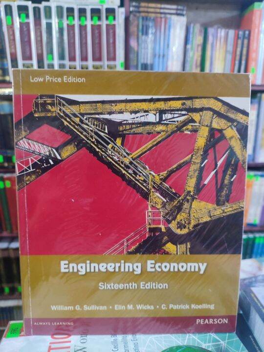 Engineering Economy 16th Edition by Sullivan | Lazada PH
