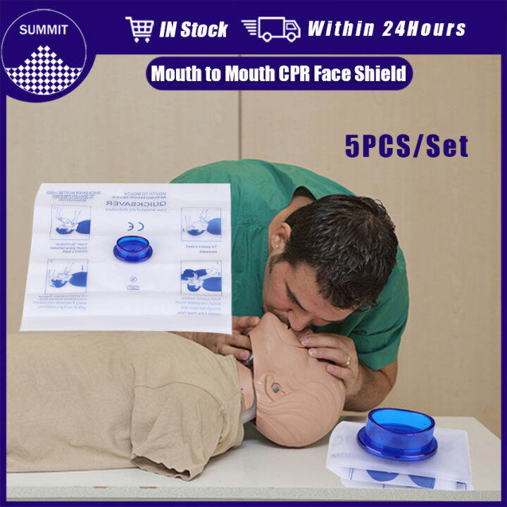 5Pcs/Box 21*18cm First Aid CPR Resuscitator Disposable Mouth Emergency ...