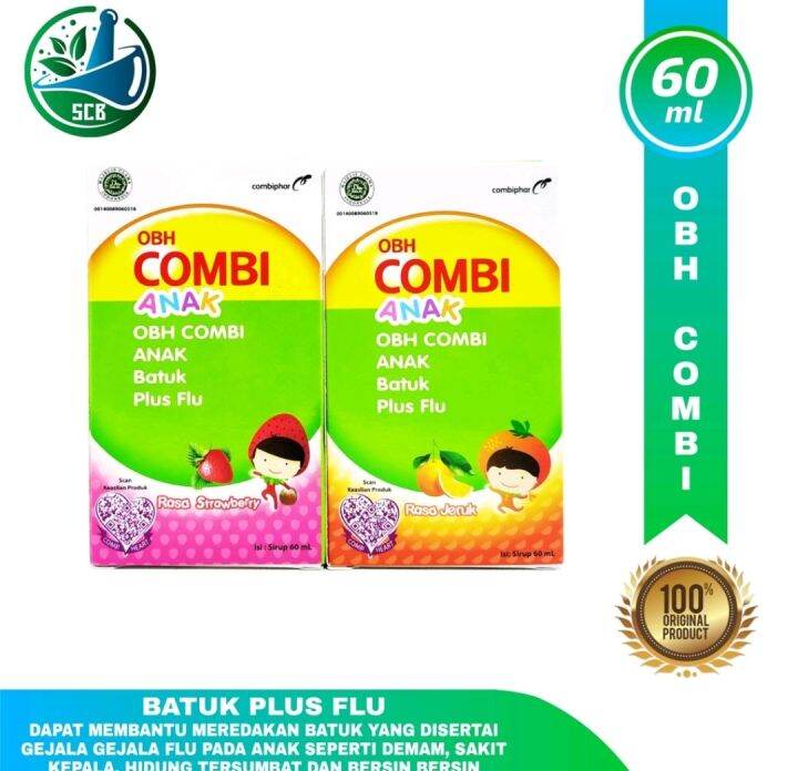 OBH Combi Anak Batuk Plus Flu 60ml All Varian - | Lazada Indonesia