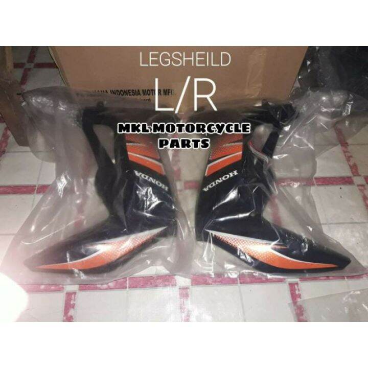 HONDA WAVE ALPHA GILAS 125 ORIG. MAIN PIPE LEGSHIELD ( PAIR ) | Lazada PH