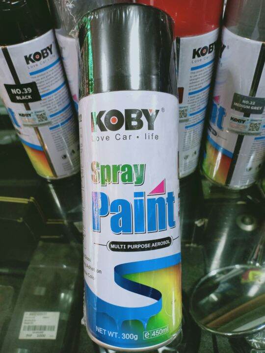 Koby Spray paint Black, matte black, medium, silver, deep Red, isuzu ...