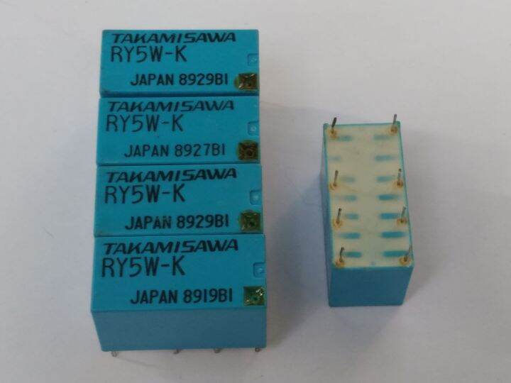 รีเลย์ RY5W-K 5V 8ขา ของใหม่-แท้ (แพ็ค5ตัว) 180 บาท,Relay TAKAMISAWA RY5W-K JAPANแท้ | Lazada.co.th