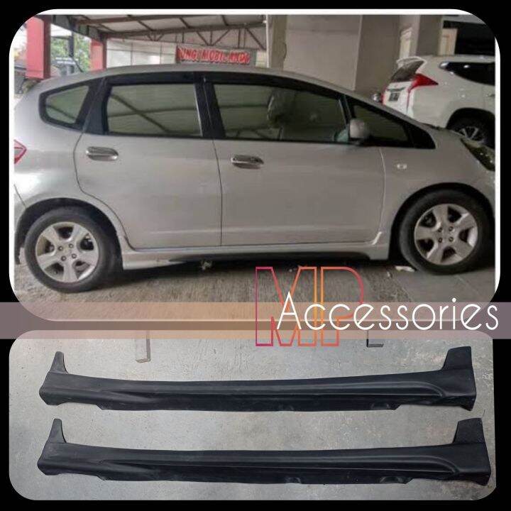 Sideskirt Bodykit Samping Model Mugen Untuk Jazz GE8 Type E,S dan RS ...
