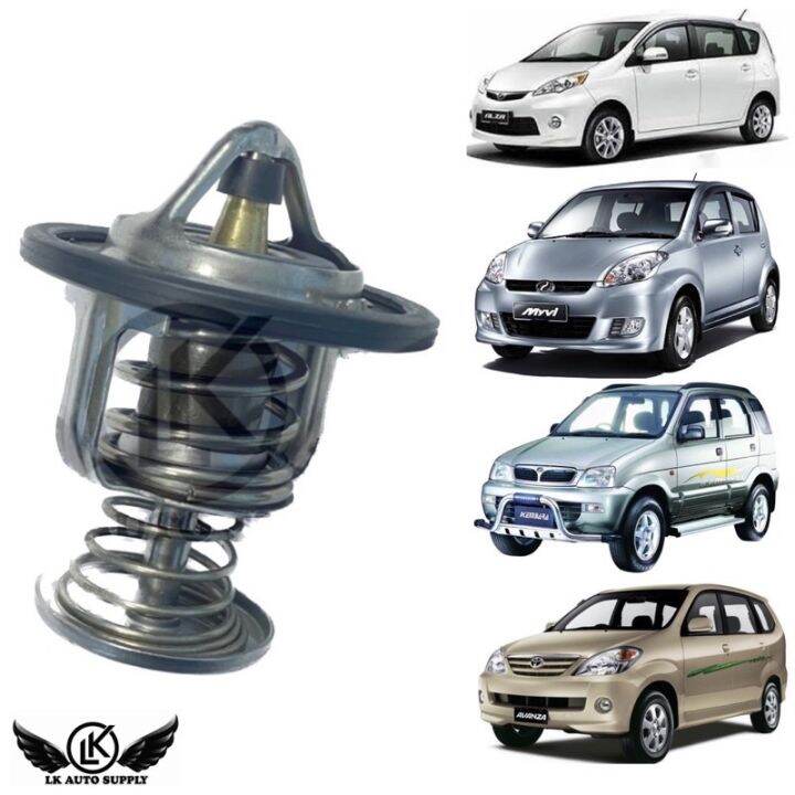 THERMOSTAT 80ºC PERODUA MYVI 1.3 ALZA 1.5 MYVI LAGI BEST KEMBARA DVVT ...