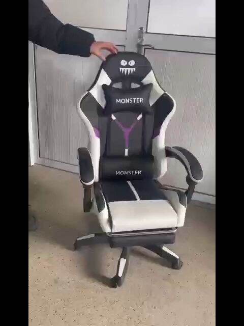 Monster Gaming Chair 2023 GUNDAM Cockpit Design | Premium Leather ...