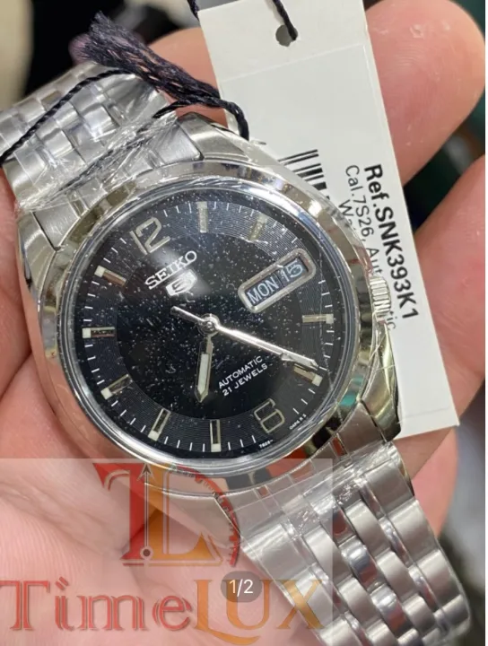 Seiko Mens Silver Automatic 30M SNK393K1 | Lazada PH