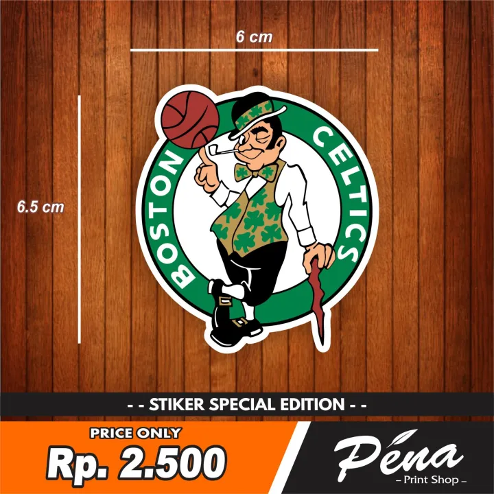 Sticker Stiker Olahraga Basket Boston Celtics | Lazada Indonesia