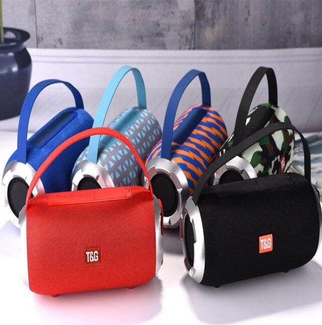 T&G TG-509 Bluetooth V4.2 Stereo Bass Big Speaker support TF Card, USB, AUX In, FM Radio, Hands ...