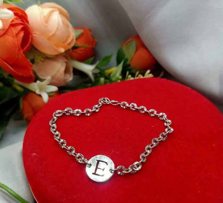 Gelang Rantai Huruf | Lazada Indonesia