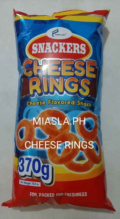 SNACKERS CHEESE RINGS 370g | Lazada PH