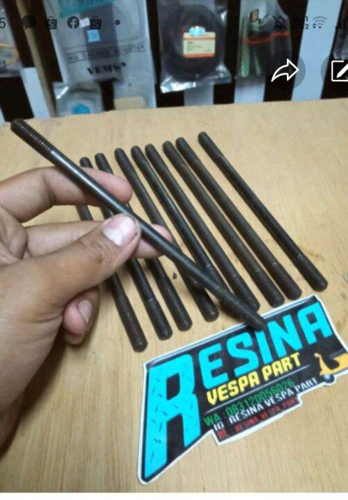 baut angker blok boring vespa super sprint px excel exclusive strada ...