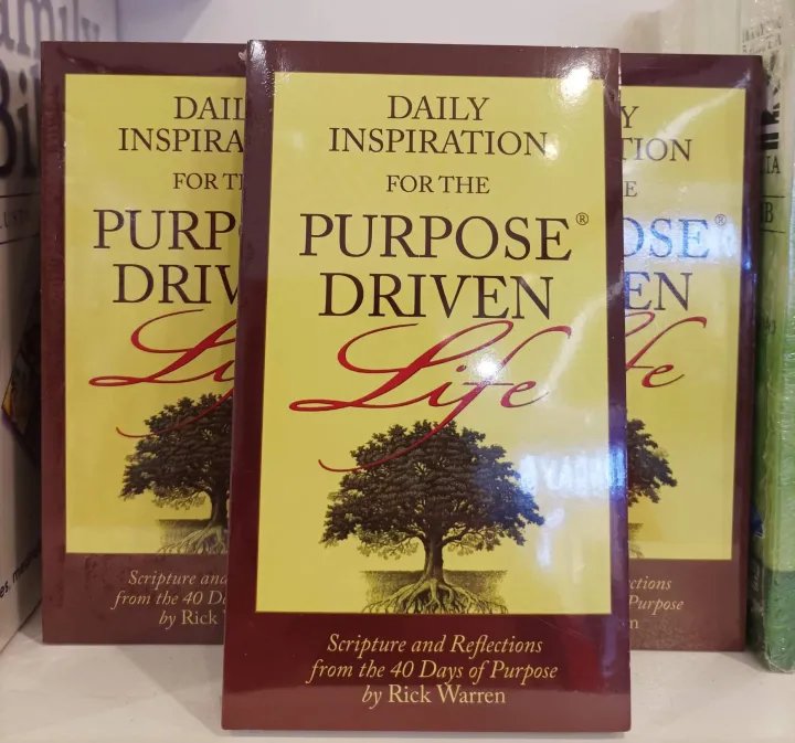 Purpose Driven Life Daily Inspiration for The Purpose Driven Life ... Purpose Driven Life Daily Inspiration for The Purpose Driven Life ...