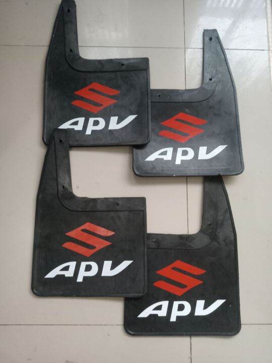 KARPET LUMPUR RODA APV, HARGA 1 SET 4 LEMBAR DEPAN -BELAKANG | Lazada ...