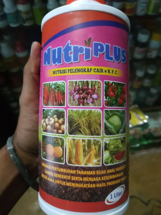 pupuk nutri plus 1Ltr | Lazada Indonesia