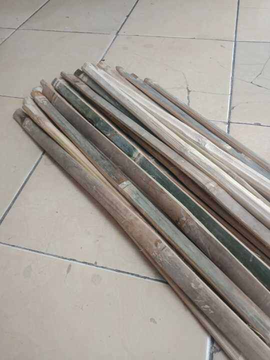 turus bambu tanaman ajir bambu - bilah bambu 150 cm cocok untuk bertani ...
