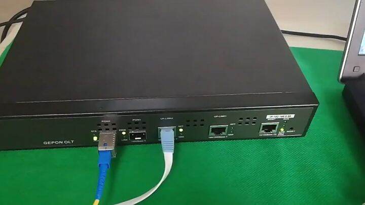 EPON OLT 2PON Ports FTTH CATV OLT with 2PCS PON MODULE VSOL GPON OLT ...