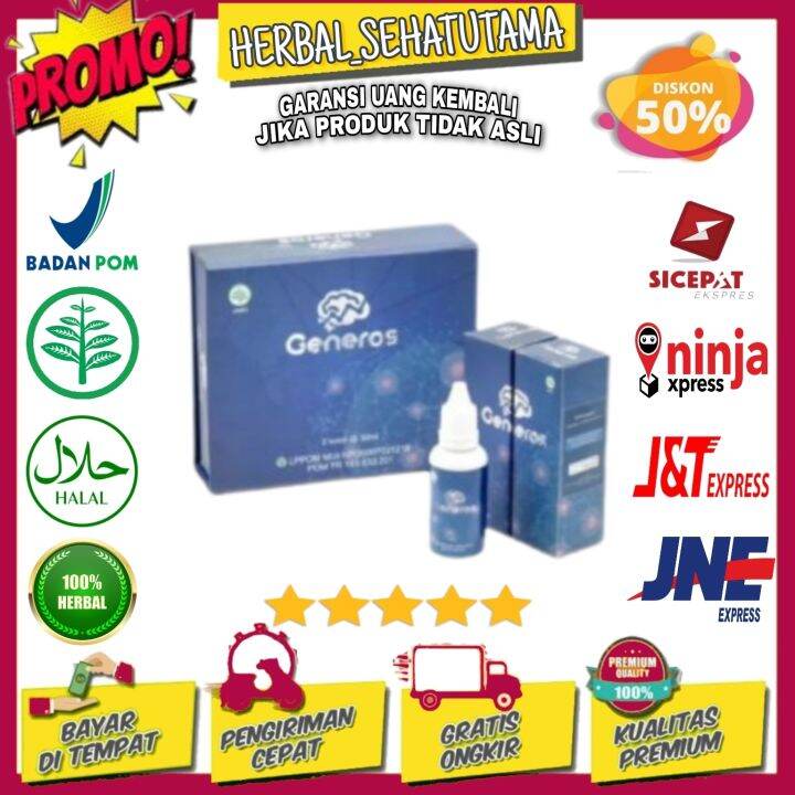 GENEROS ORIGINAL (isi 2 botol) GENEROS G-Nero Nutrisi Otak Anak Dewasa ... GENEROS ORIGINAL (isi 2 botol) GENEROS G-Nero Nutrisi Otak Anak Dewasa ...