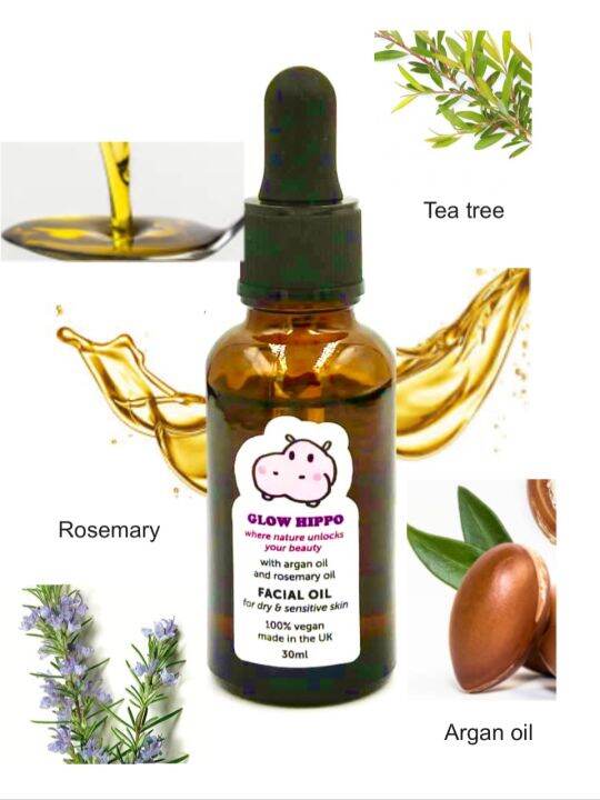 Glow Hippo Facial Oil | Lazada
