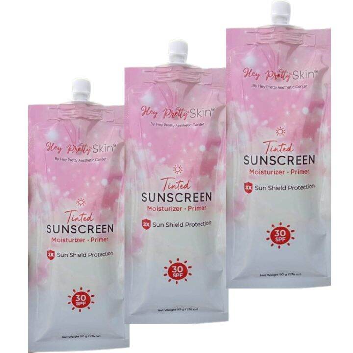 Hey pretty skin Tinted sunscreen | Lazada PH