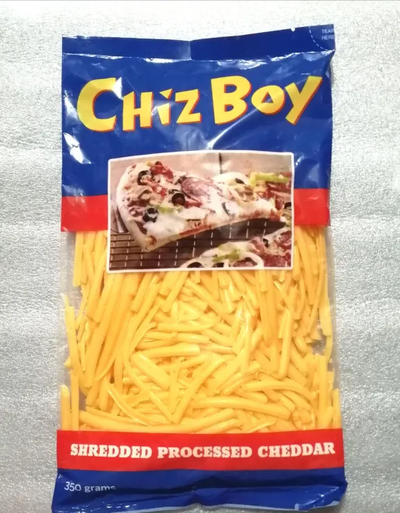 Chiz Boy Shredded Processed Cheddar 350g | Lazada PH