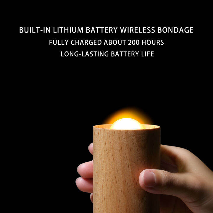 Candle Light Smart Desk Lamp LED Electronic Candle Restaurant Light ...