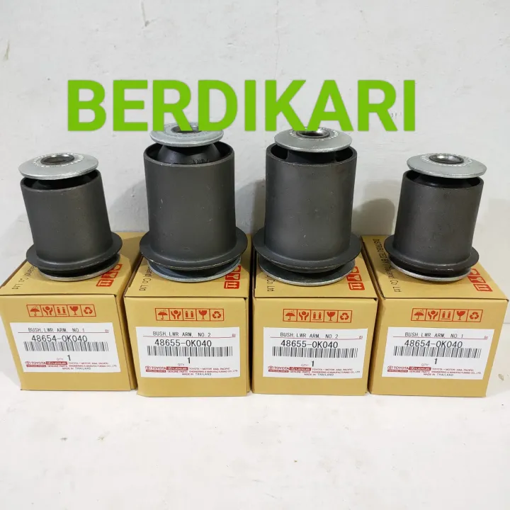 BUSHING LOWER ARM SET BUSHING SAYAP BAWAH SET HILUX VIGO FORTUNER 4WD ...
