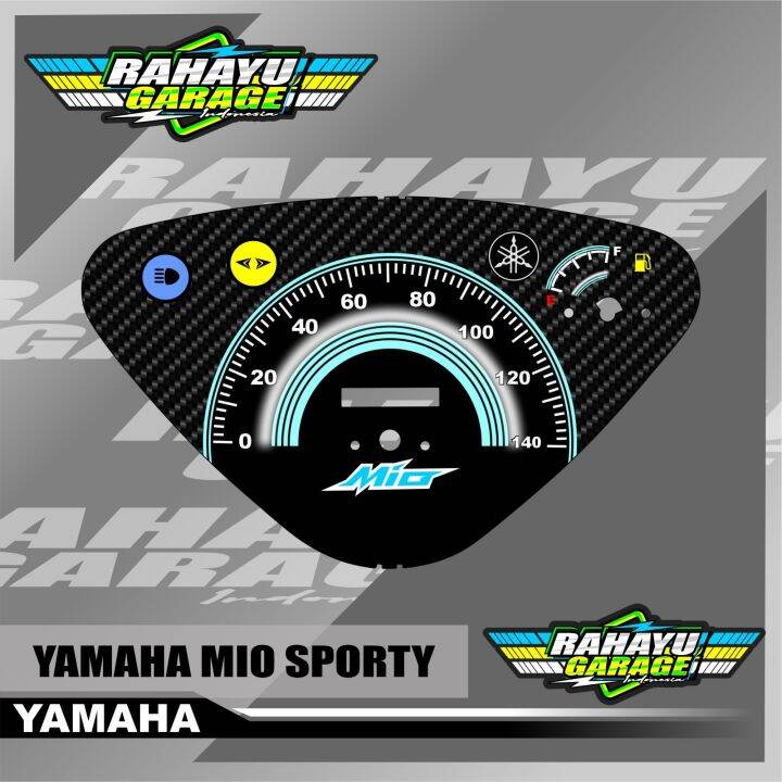 papan speedometer custom yamaha mio sporty panel spido meter custom ...