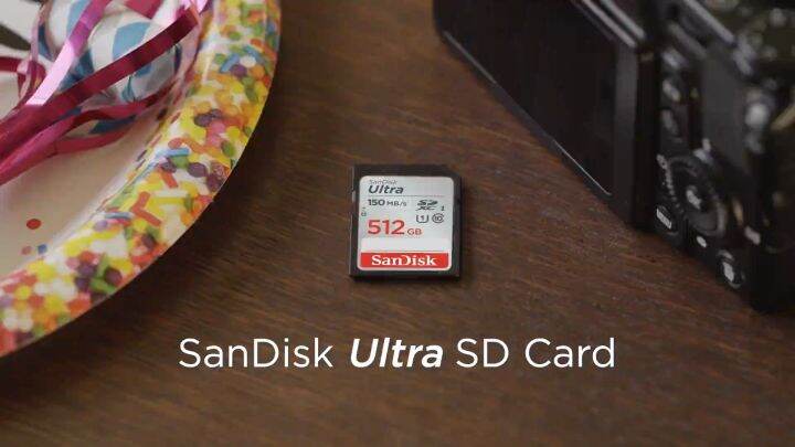 SANDISK Ultra SD Card 32GB, 120MB/s, Class10 UHS-I (SDSDUN4-032G-GN6IN) memory card SDHC ...