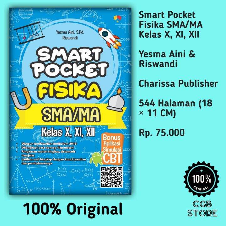 Smart Pocket Fisika SMA/MA Kelas X, XI, XII / Buku Pelajaran Fisika | Lazada Indonesia