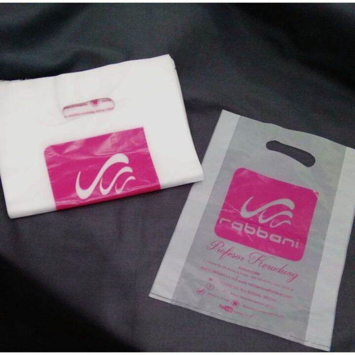 PLASTIK KRESEK kemasan logo RABBANI | Lazada Indonesia