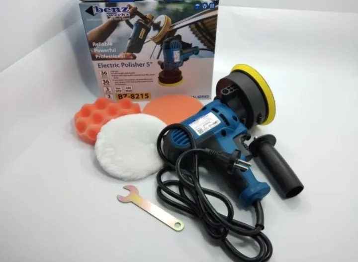 Mesin Poles Polisher 5" Mobil Motor Car Alat Disc Disk Wool Polisher ...