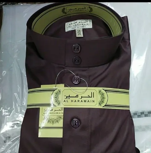 Jubah Al haramain warna purple gelap | Lazada