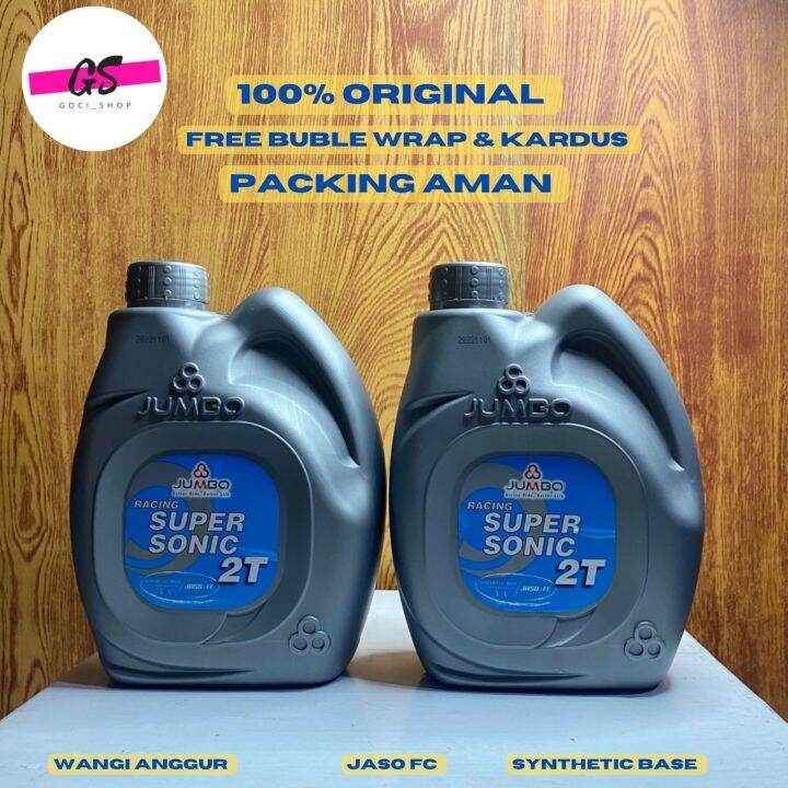 Oli Samping Jumbo Super Sonic 2T Oli 2 Tak Jumbo Racing Super Sonic 2T ...