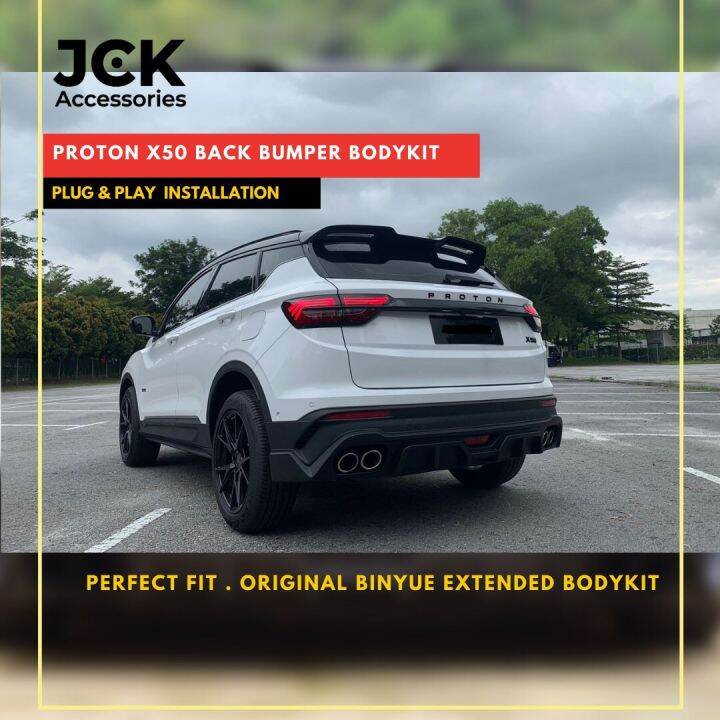 🔥Proton X50🔥Designed Back Bumper Bodykit🔥Sporty Looking🔥Aggressive🔥 ...