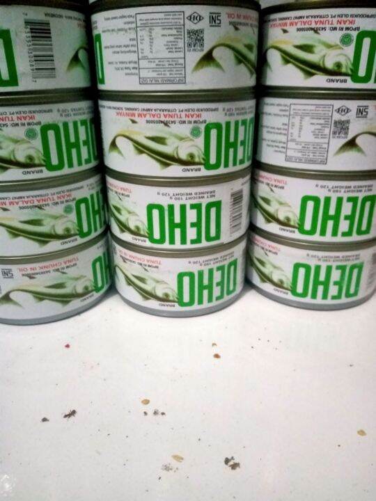 Deho Tuna OIL Umpan ikan /deho kemasan kaleng 180gr | Lazada Indonesia