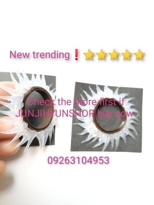 White rambutan silicone ring for men | Lazada PH