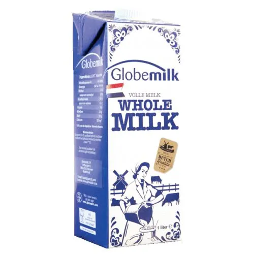 Globemilk UHT Fresh Whole Milk (Netherlands Volle Melk) 1Liter [Halal ...