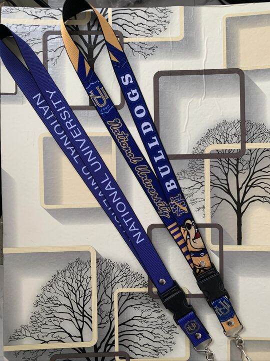 NATIONAL UNIVERSITY id lace (with rubber logo) | Lazada PH