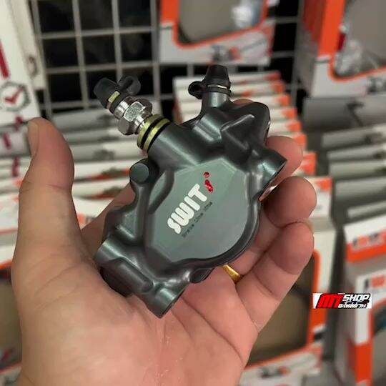 ปั้มเต่า Swit งานเเท้ 2 พอต งานCNC ใส่กับรถได้ทุกรุ่น ขึ้นอยู่กับขาจับปั้ม มีประกันรั่วซึม ...