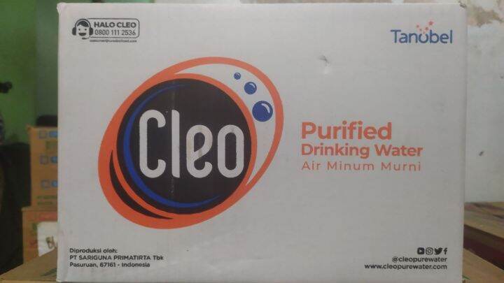 Cleo Air Minum Kemasan Gelas Cup 220 Ml Kartonan Isi 40 Cup | Lazada Indonesia