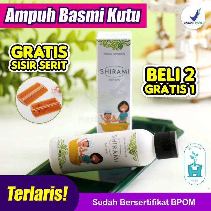 Shirami - Shampo Anti Kutu Anak dan Dewasa BPOM | Lazada Indonesia