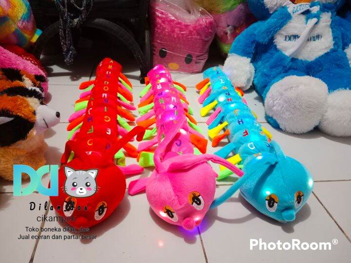 YG LAGI VIRAL BONEKA ULIL ULET BULU LED BUAT Hadiah ANAK SEKALIGUS ...