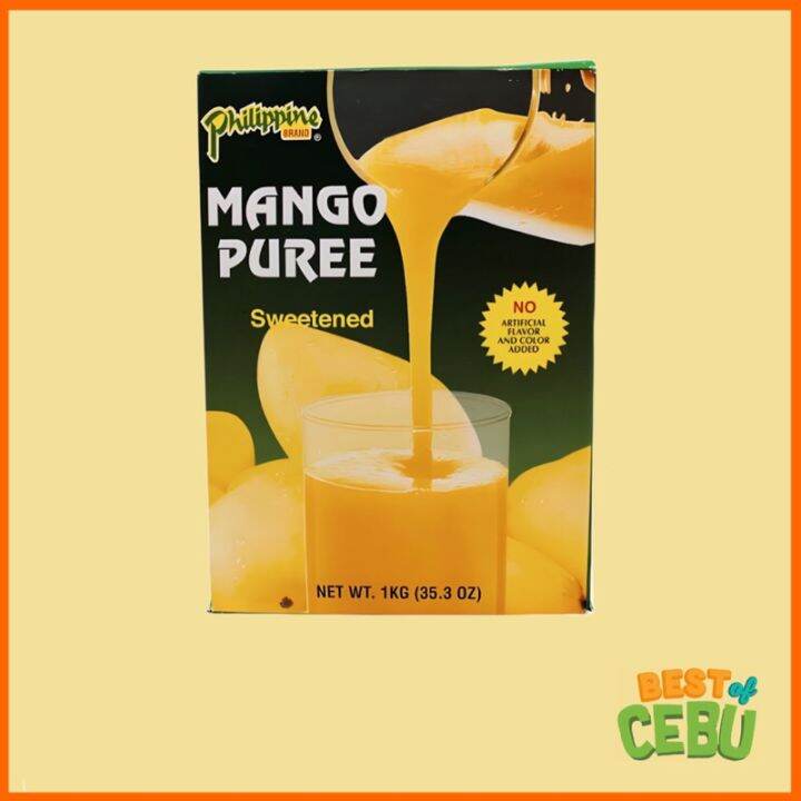 Philippine Brand Sweetened Mango Puree 1kg Best of Cebu | Lazada PH