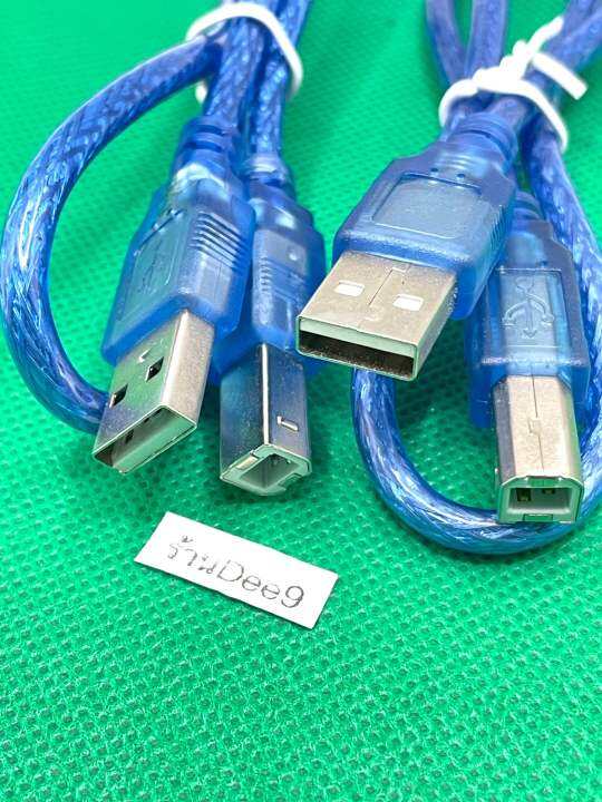 สาย Usb 30cm สำหรับอัพโหลดโปรแกรม Arduino Usb Square Port Data Cable Usb Type B Th 