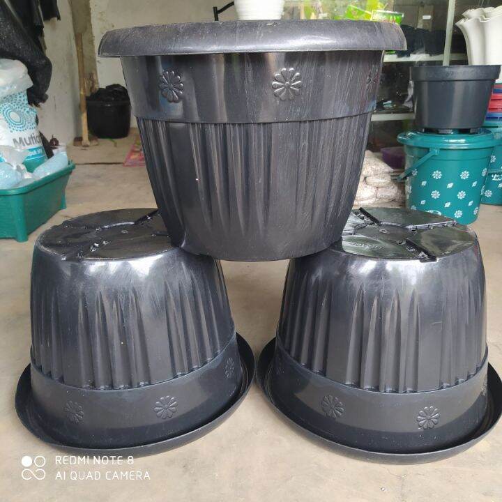 pot besar grace 40 cm/pot tanaman besar | Lazada Indonesia