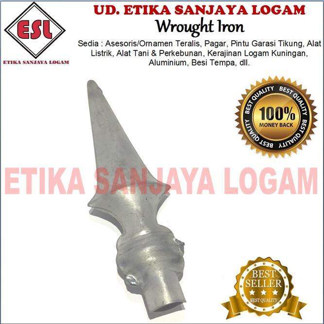 Ornamen Pagar Tombak jarum, tombak jantung, tombak kraton, tombak ...