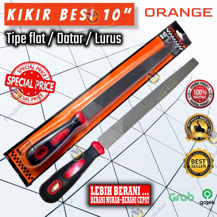KIKIR BESI DATAR / KIKIR BESI LURUS 10 INCI | Lazada Indonesia