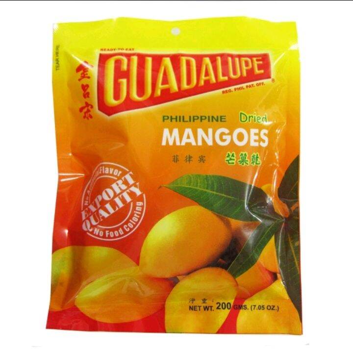 GUADALUPE Dried Mango 200 gram pack | Lazada PH